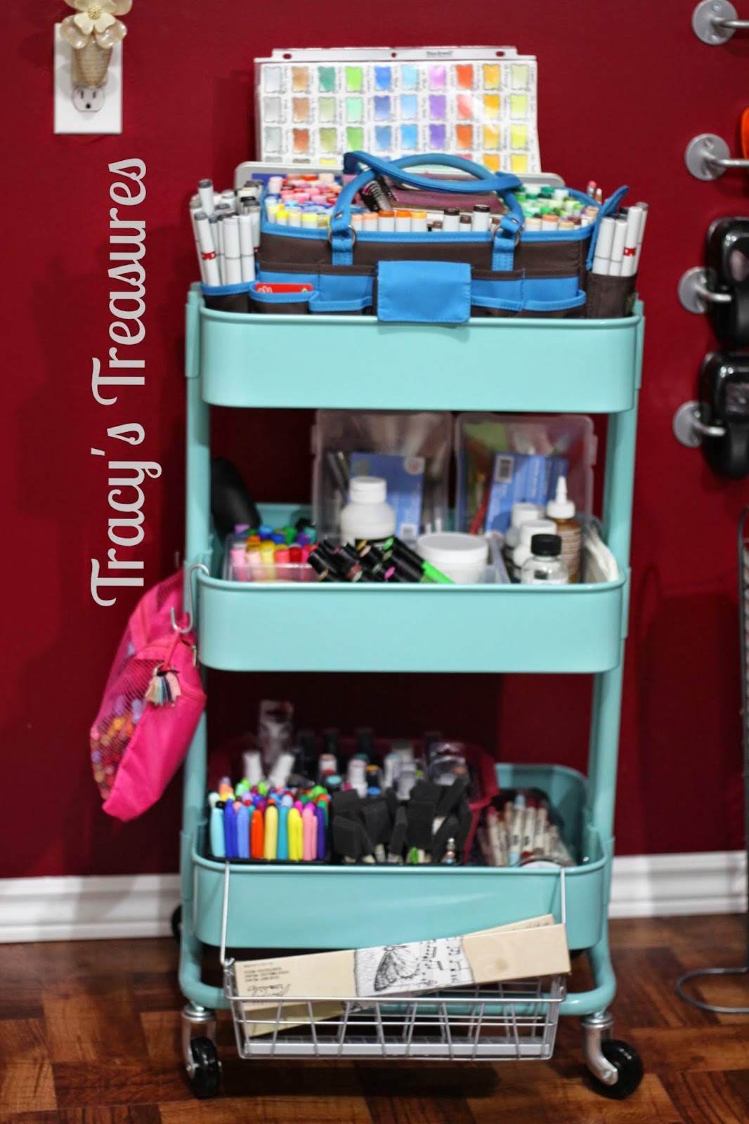 Tracys Treasures: My Colour Cart..Raskog Cart.