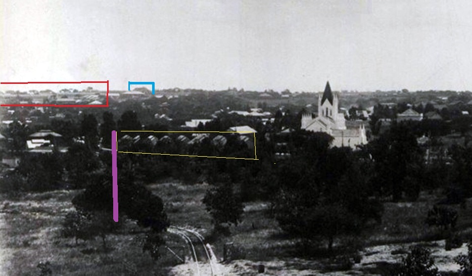 Prédios dos quadrados no Alto Maé - hipótese Egreja e Escola Inglesa de ...