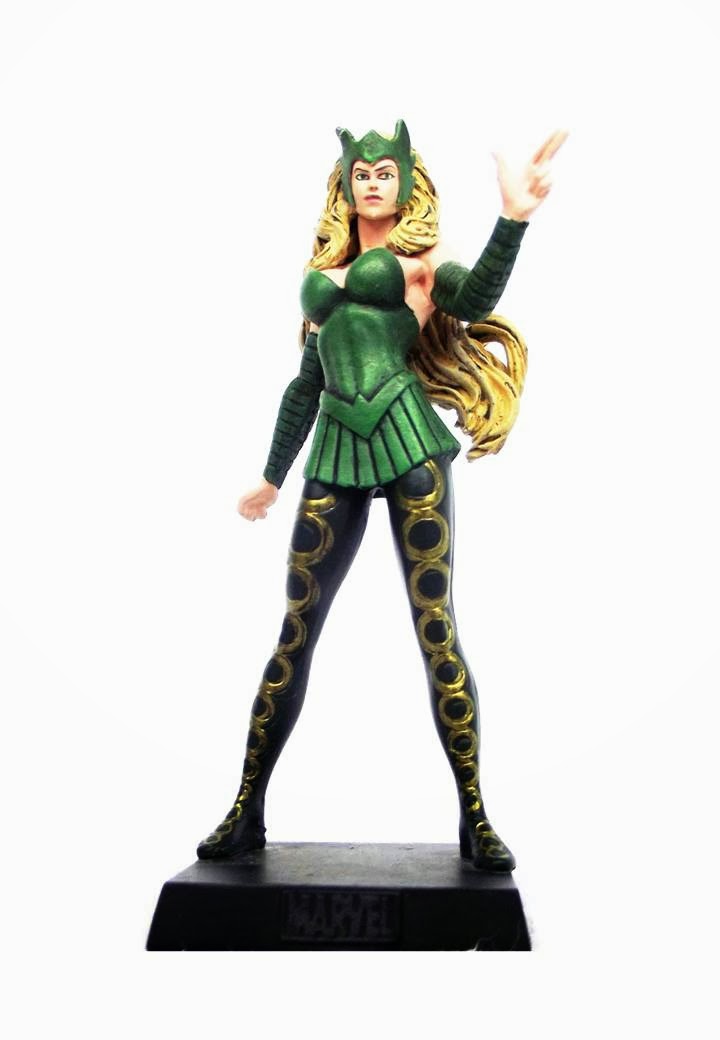 The Marvel Classic Figurines Collection : Enchantress (Encantor)