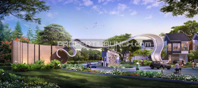 main-gate-cluster-summarecon-emerald-karawang.jpg (768×342) | House ...