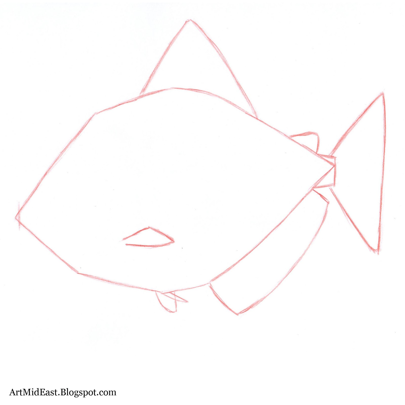 How to Draw a Fish: Step by step | Drawing Lessons