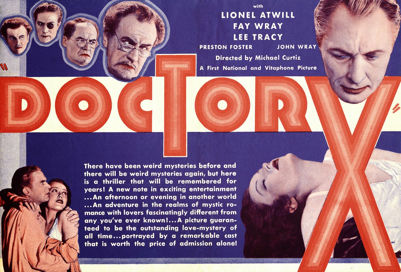 MI ENCICLOPEDIA DE CINE: 1932 - Doctor X Carteles