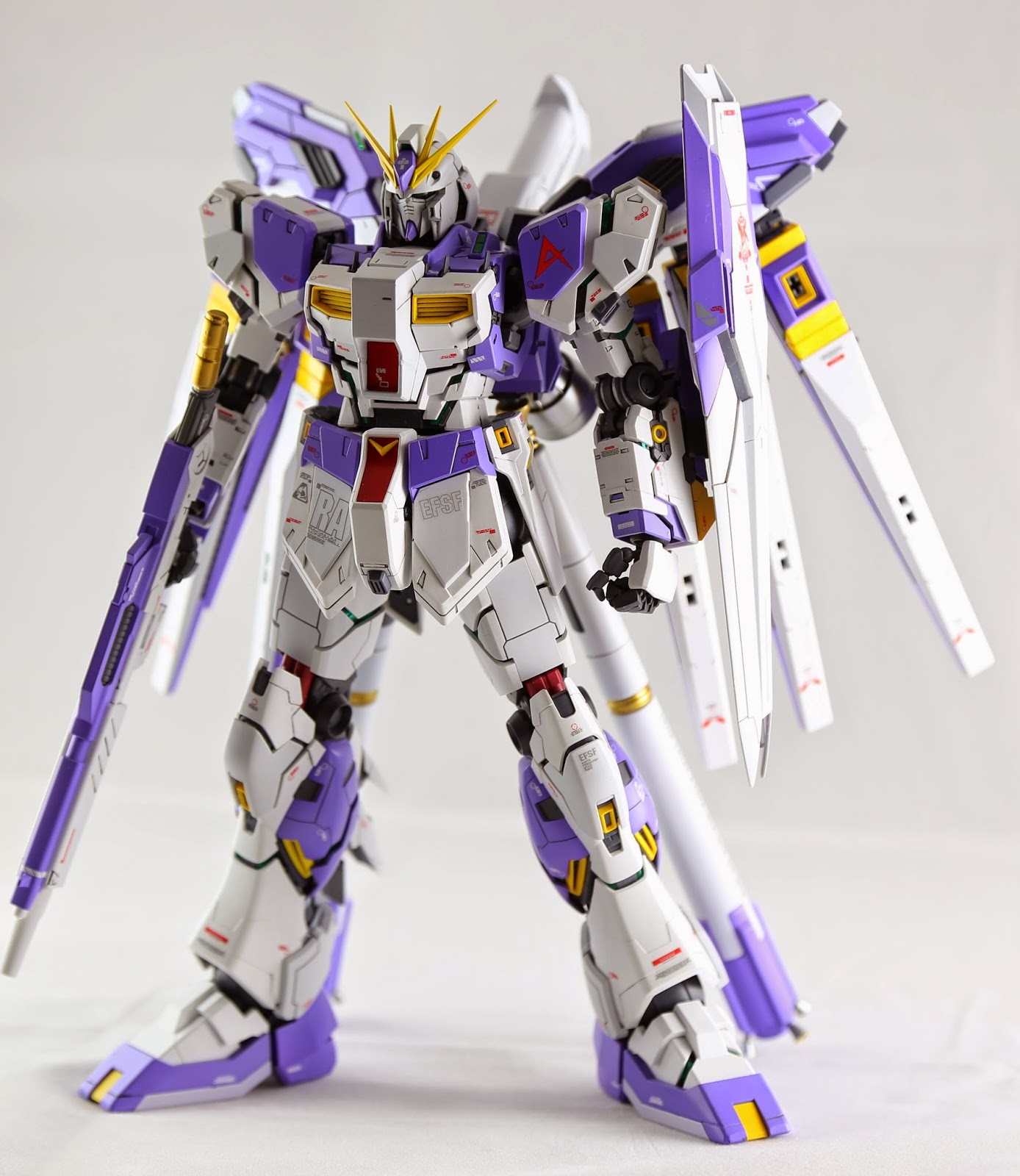 Custom Build: MG 1/100 RX-93 nu Gundam Ver. Ka "hi-nu Conversion"