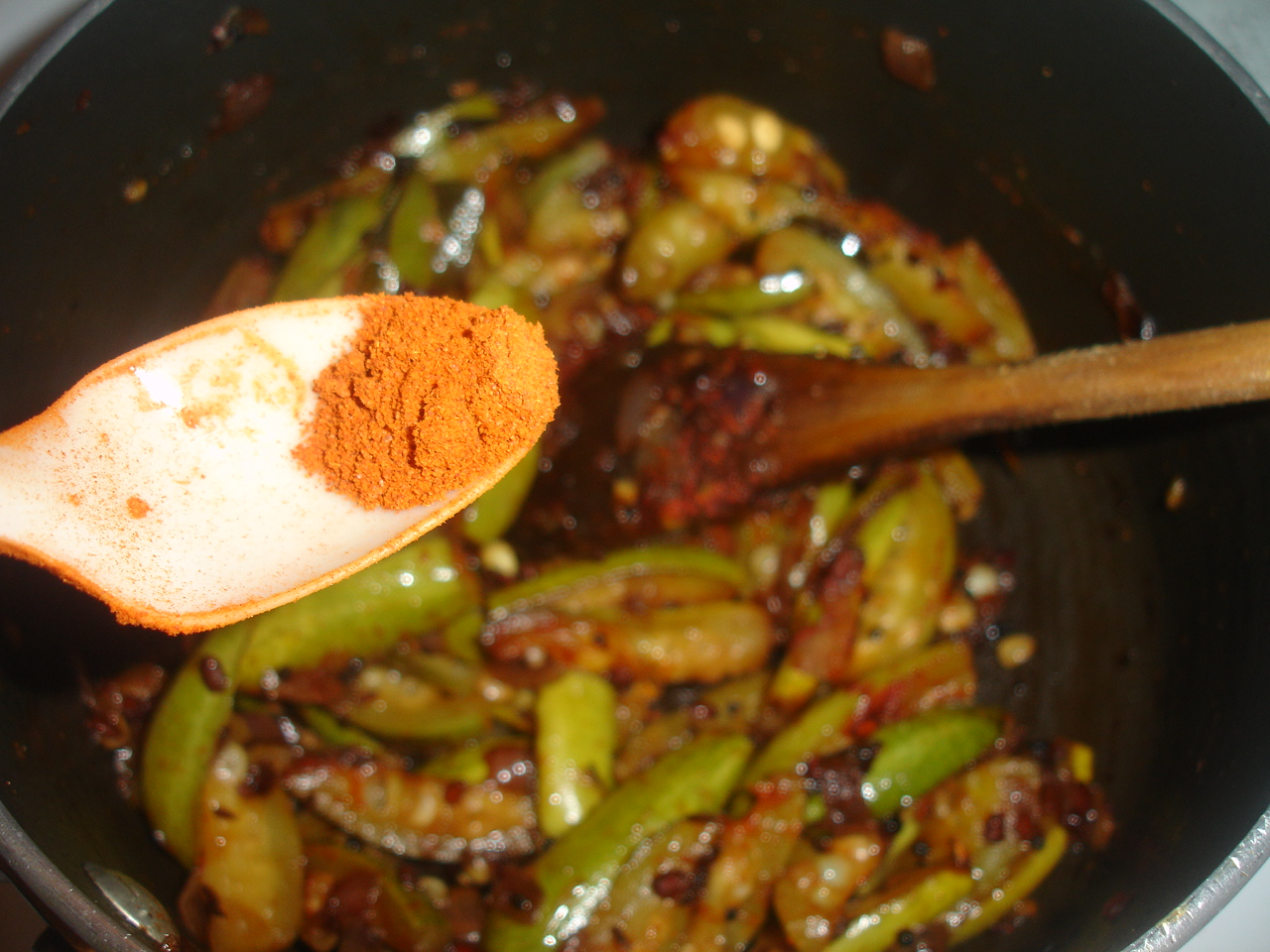 VineelaSiva: Potals Fry(Parval fry curry)
