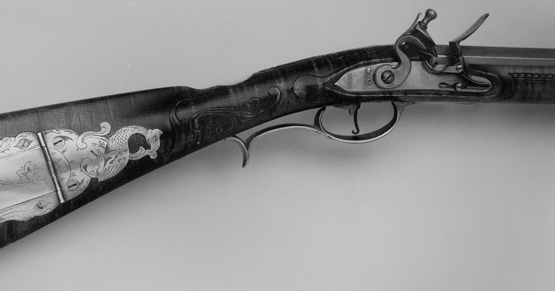 Contemporary Makers: Flintlock Magazine: Cover Rifle by Jerry Kirkland