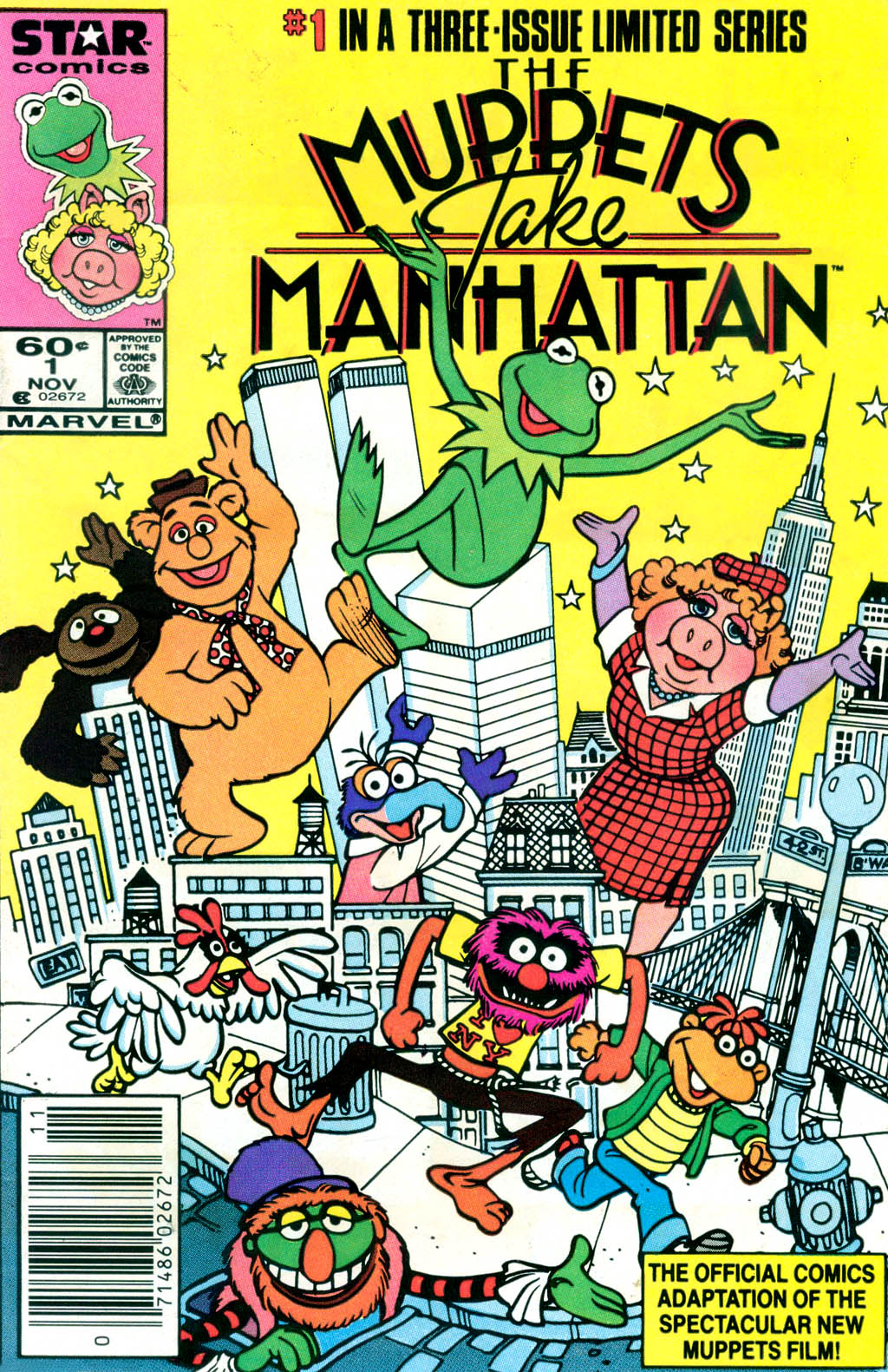 STARLOGGED - GEEK MEDIA AGAIN: 1984: THE MUPPETS TAKE MARVEL