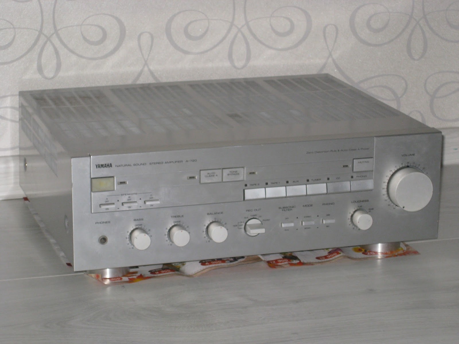 Yamaha A-720 Stereo Integrated Amplifier Manual HiFi Engine
