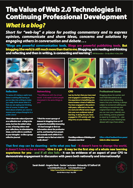 University of Salford Occupational Therapy Education Blog: Posters at ...