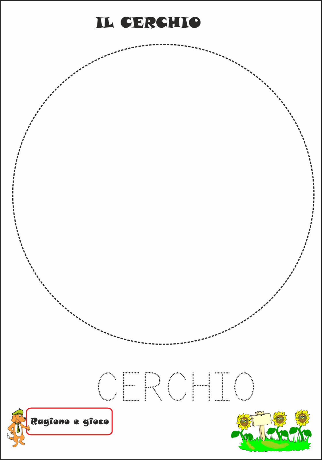 A Scuola con Poldo: Il signor Cerchio e il paese Tuttotondo