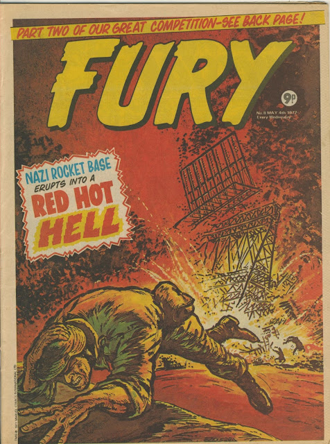 Boys Adventure Comics: Carlos Ezquerra cover gallery - Fury comic, part 2
