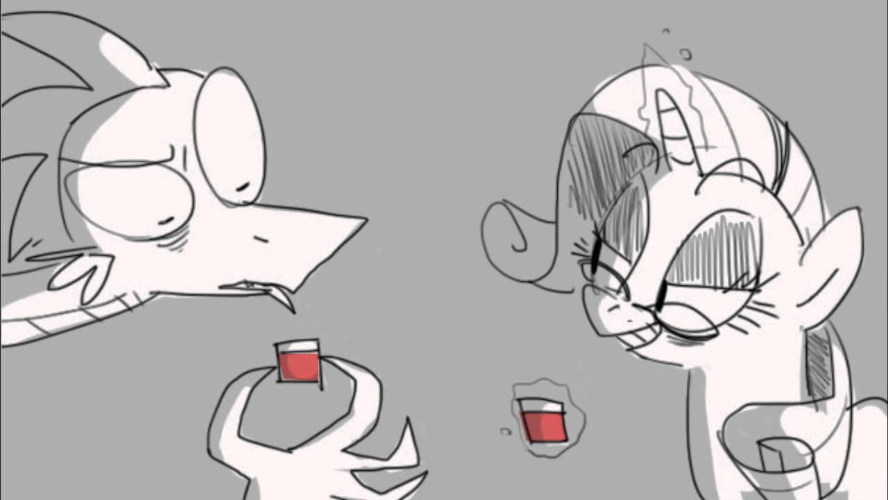 Equestria Daily - MLP Stuff!: Like Fine Wine - Rarity Spike Animation ...