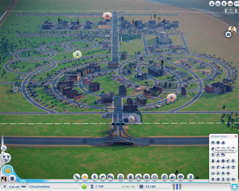 SimCityVersity: SimCity 192: Data Map Overlays