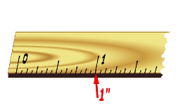 Trazo Fácil: La Pulgada