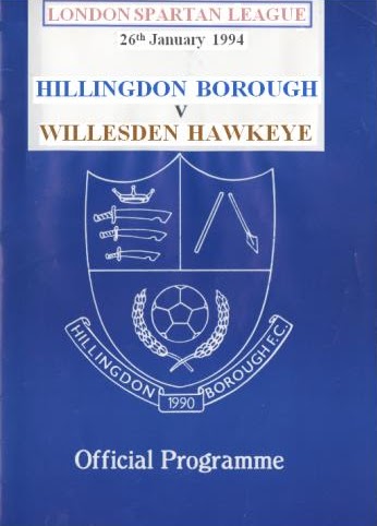 Pie and Mushy Peas: Hillingdon Borough FC