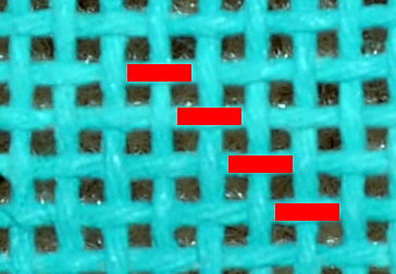 Needlepoint Study Hall: Skip Tent stitch is an Awesome stitch!