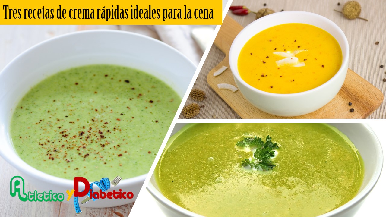 Tres recetas de crema rápidas ideales para la cena