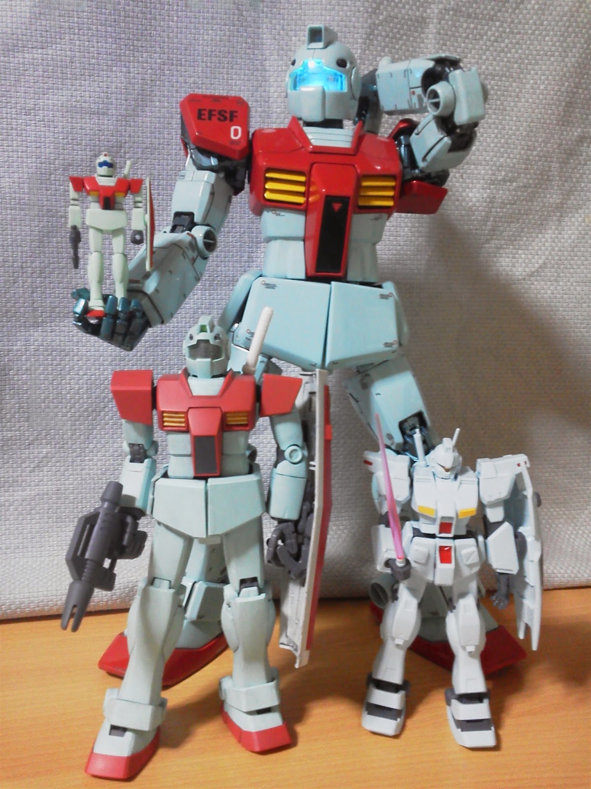 PG 1/60 RGM-79 GM Custom Build with LED