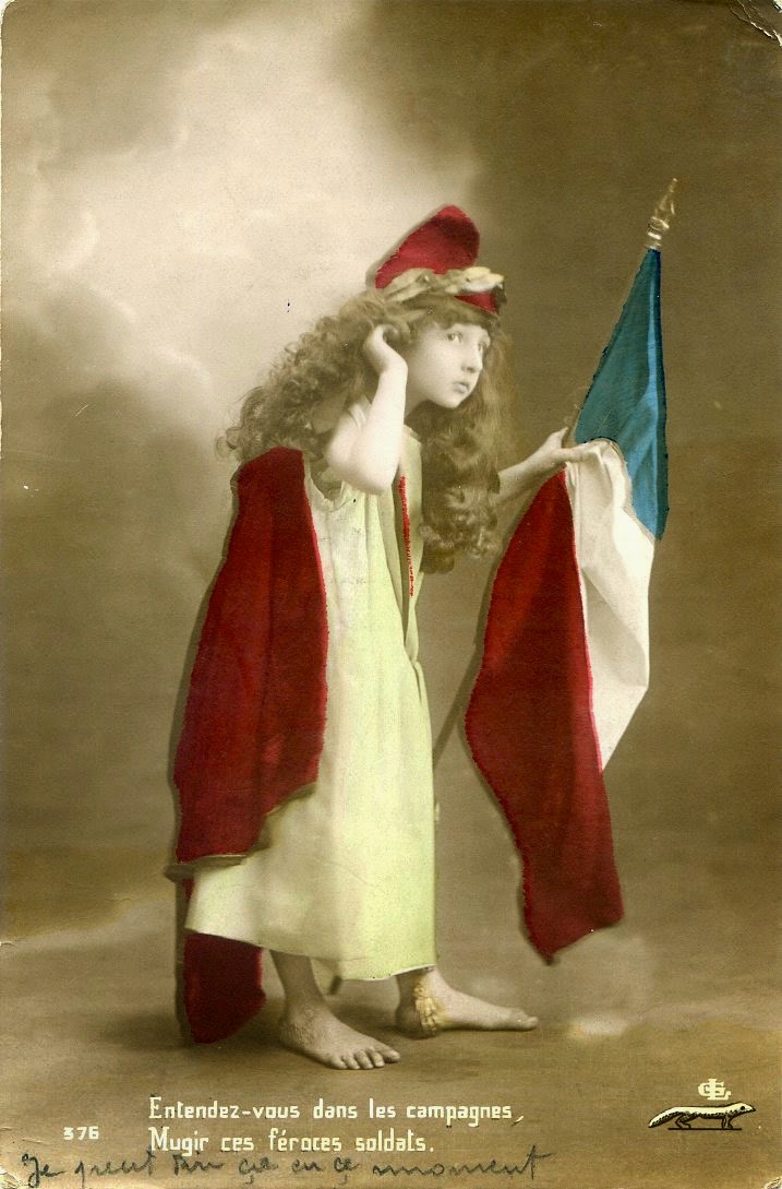 Beautiful French Propaganda Postcards From World War I ~ Vintage Everyday