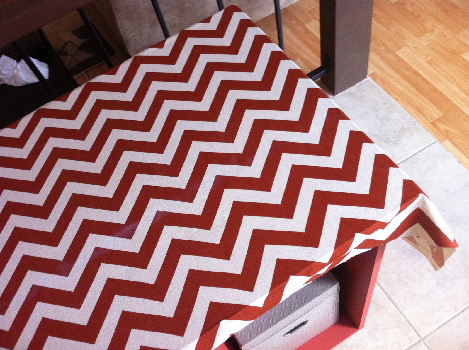 InCircle Interiors: Chevron Desk Re-Do