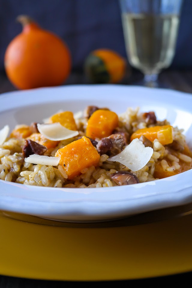 sia´s soulfood foodblog: Kürbis-Risotto mit Maronen