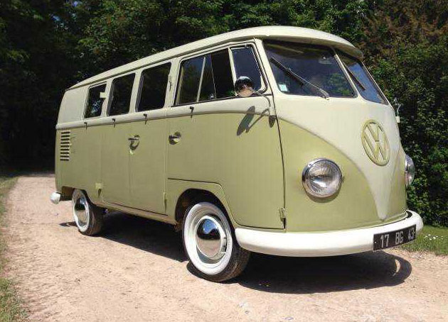 1959 VW Bus Mango Green | VW Bus For Sale