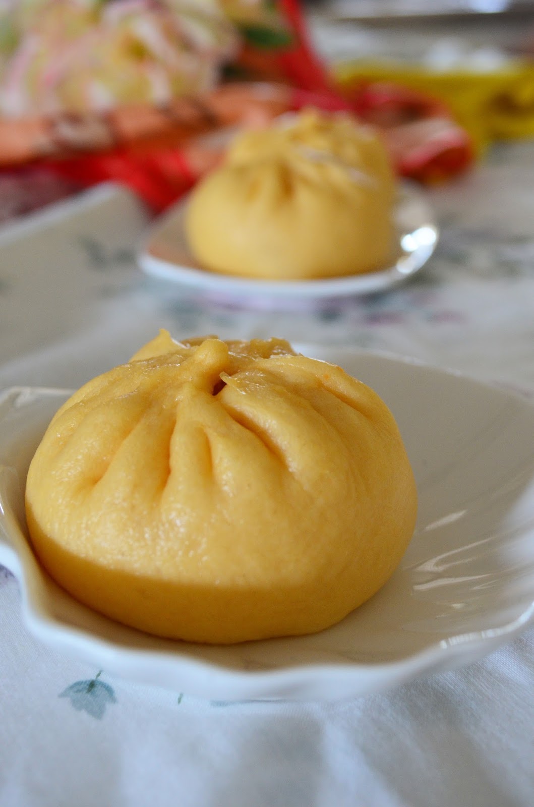 Annie's Paradise: 蕃薯菜包 (全素) Sweet Potato Vegetable Pau