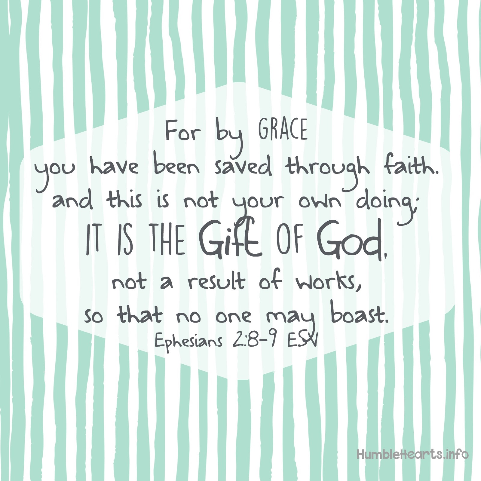 Ephesians 2:8-9 | Humble Hearts