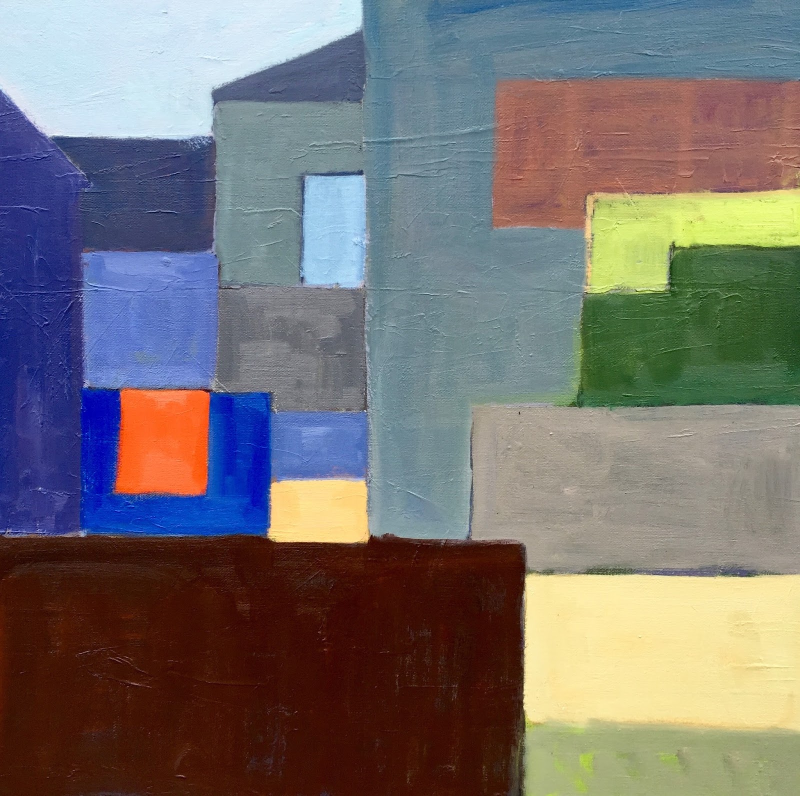 Nancy Colella: Simply Painting: Push and Pull of Color