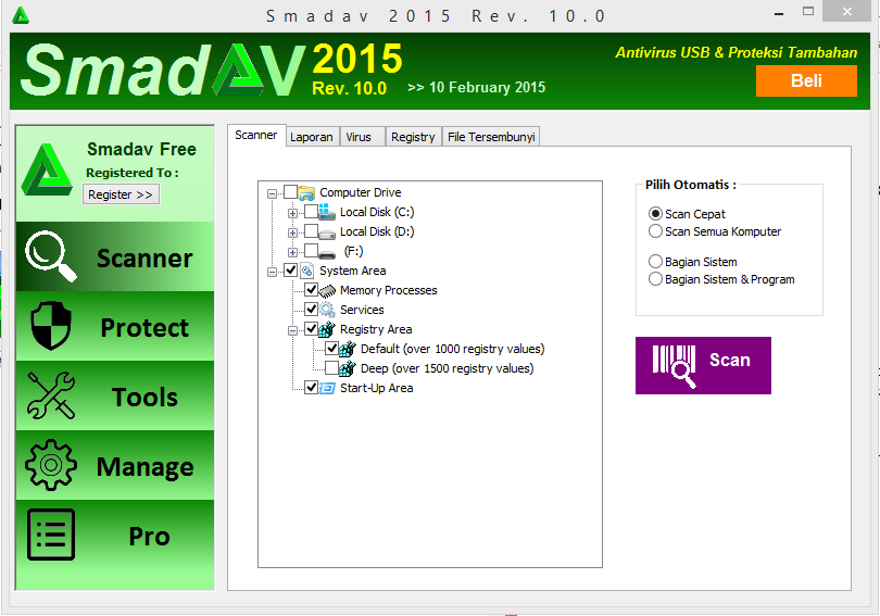 CARA MEMPROTEKSI FLASHDISK DARI VIRUS MENGGUNAKAN ANTIVIRUS SMADAV ...