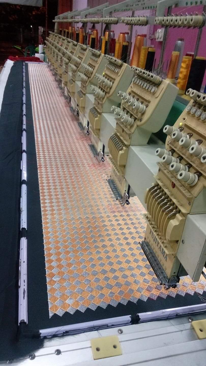 BORDIR BENDERA PETAKA