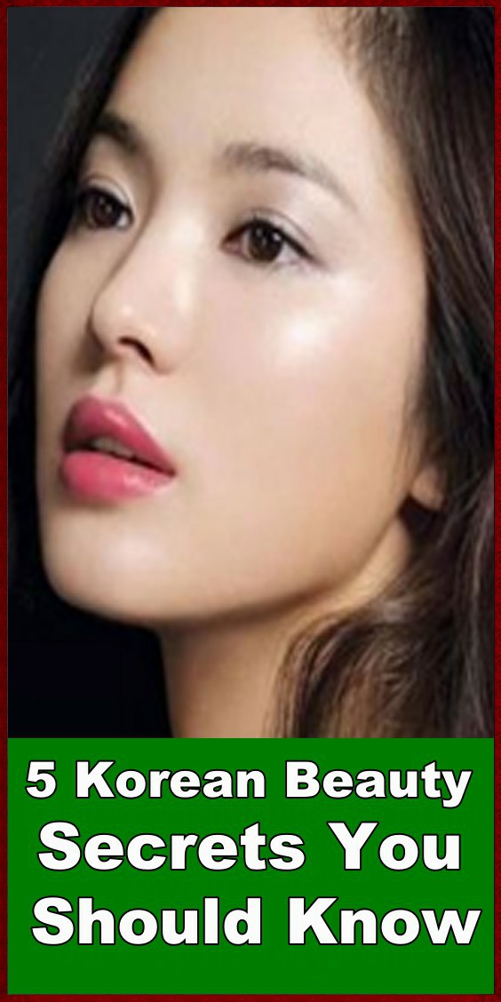 5 Korean Beauty Secrets You Should Know