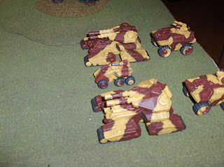 Fawcett Avenue Conscripts: Future War Commander 15mm Sci-Fi Battle Report