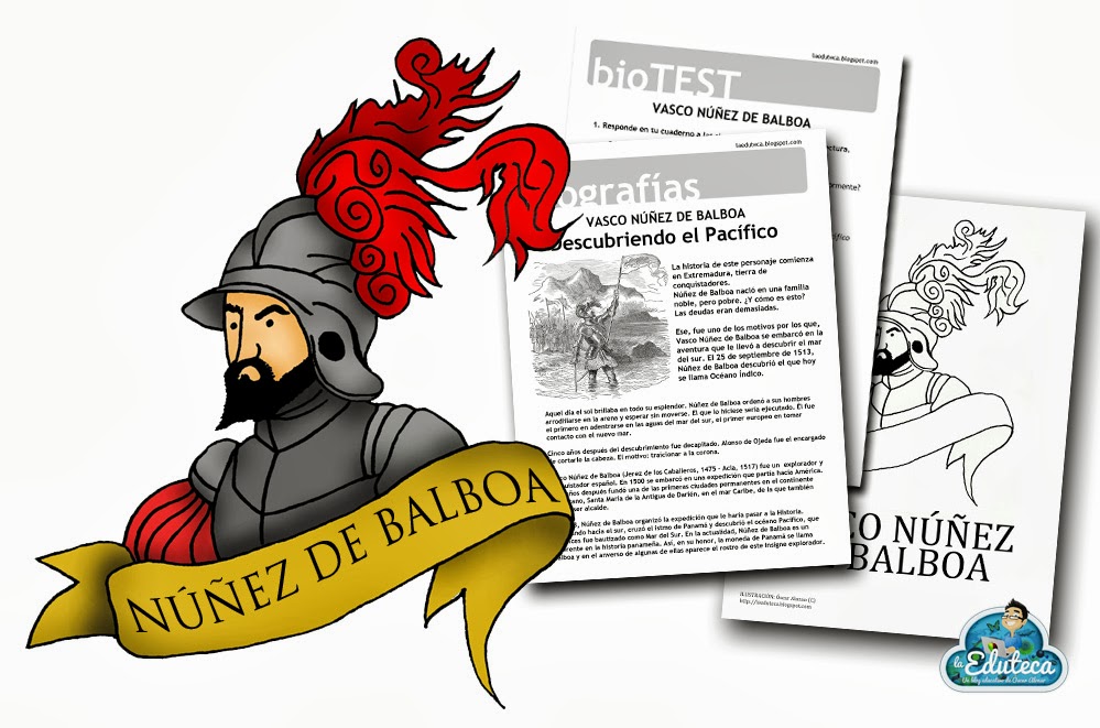 BIOGRAFÍAS | Vasco Núñez de Balboa descubridor del Pacífico ~ La Eduteca