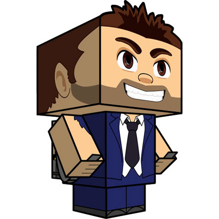 Papercraft - Barry Steakfries - Papercraft4u | Free Papercrafts, Paper ...