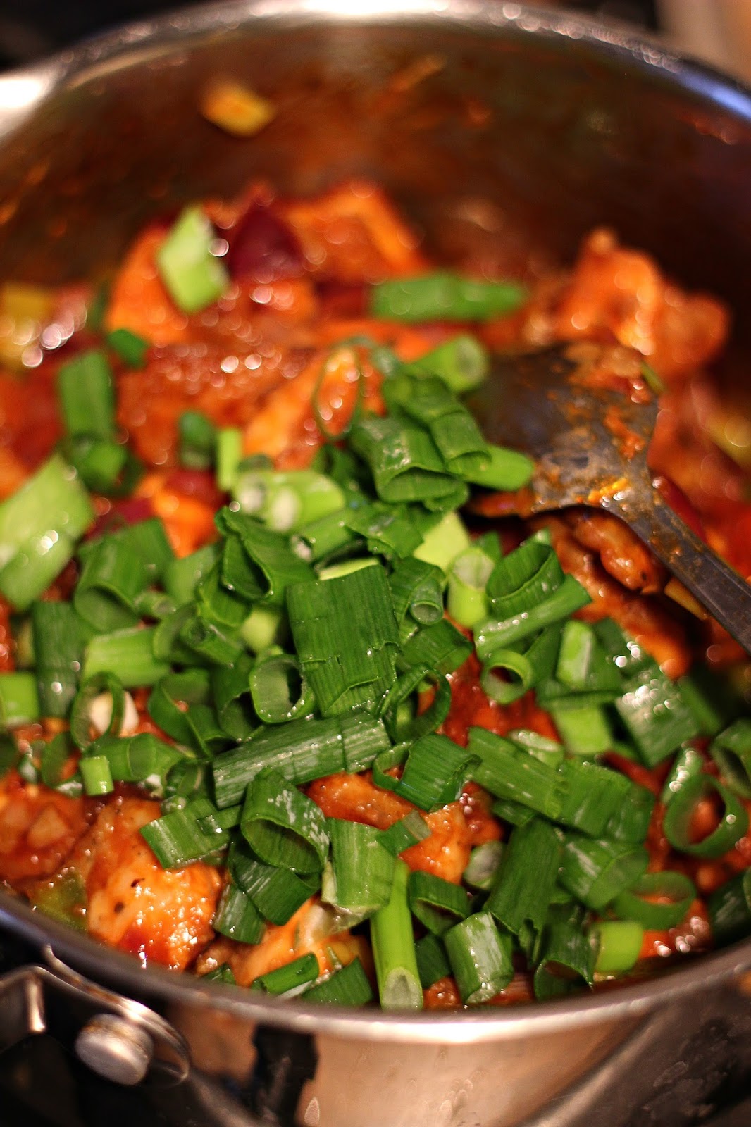 RUCHI: Chilli fish with step by step pictures