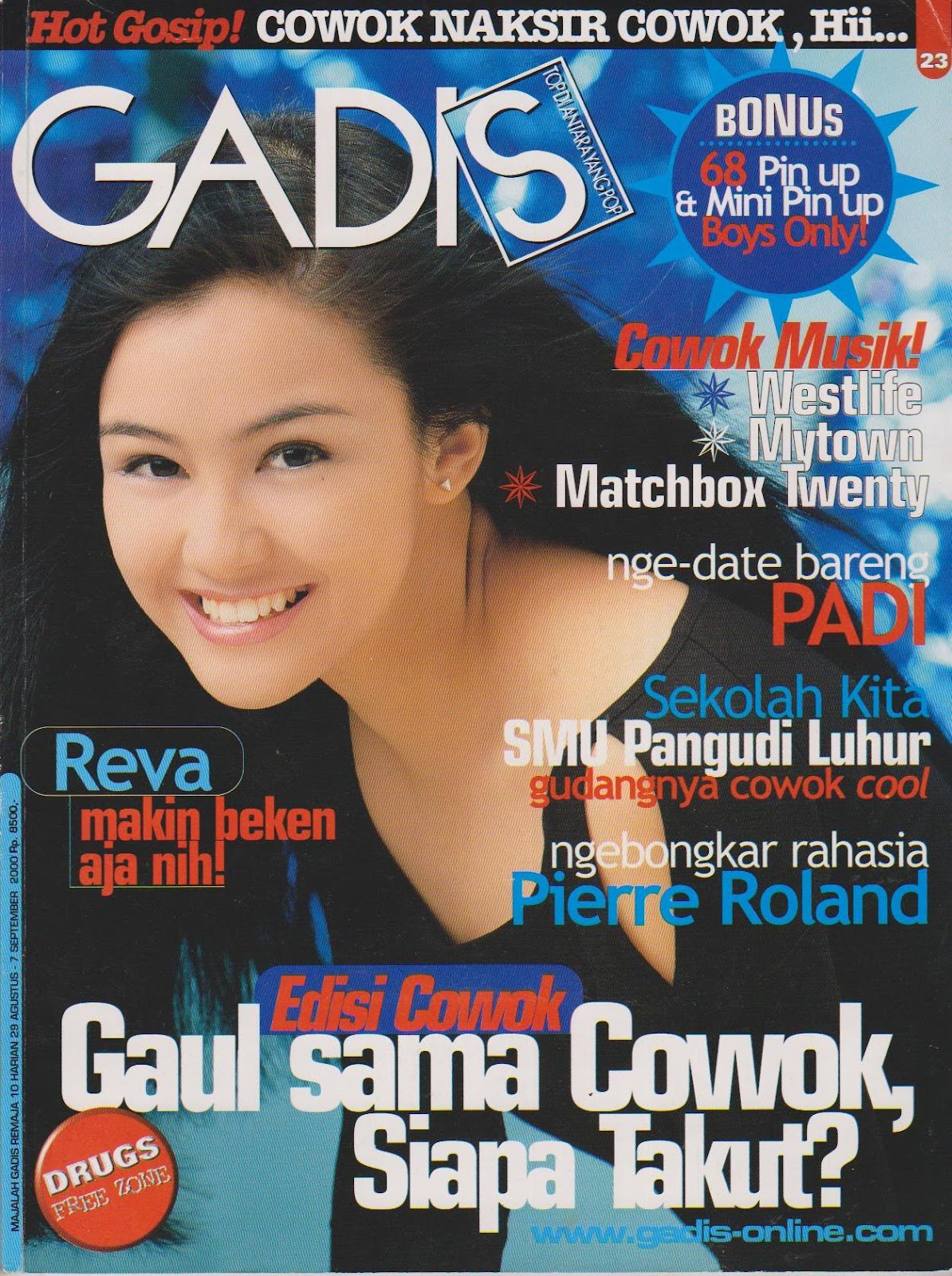 Jarnawi Aliun is Aliun Hamidy's Son: Majalah Gadis 2000 - 23