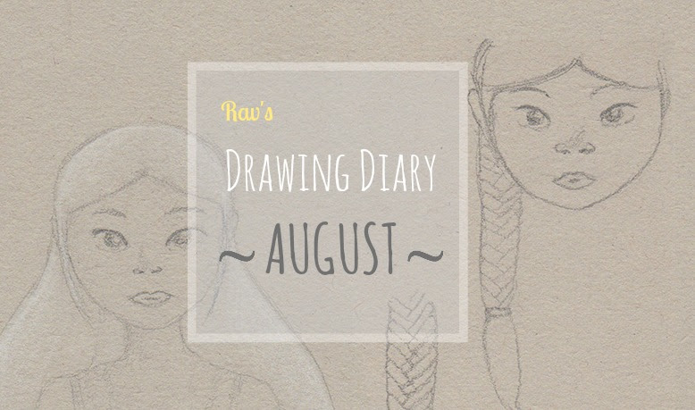 Ravalation: Drawing diary: August
