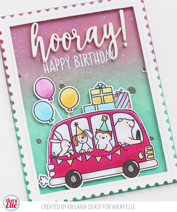 Avery Elle Birthday Bus