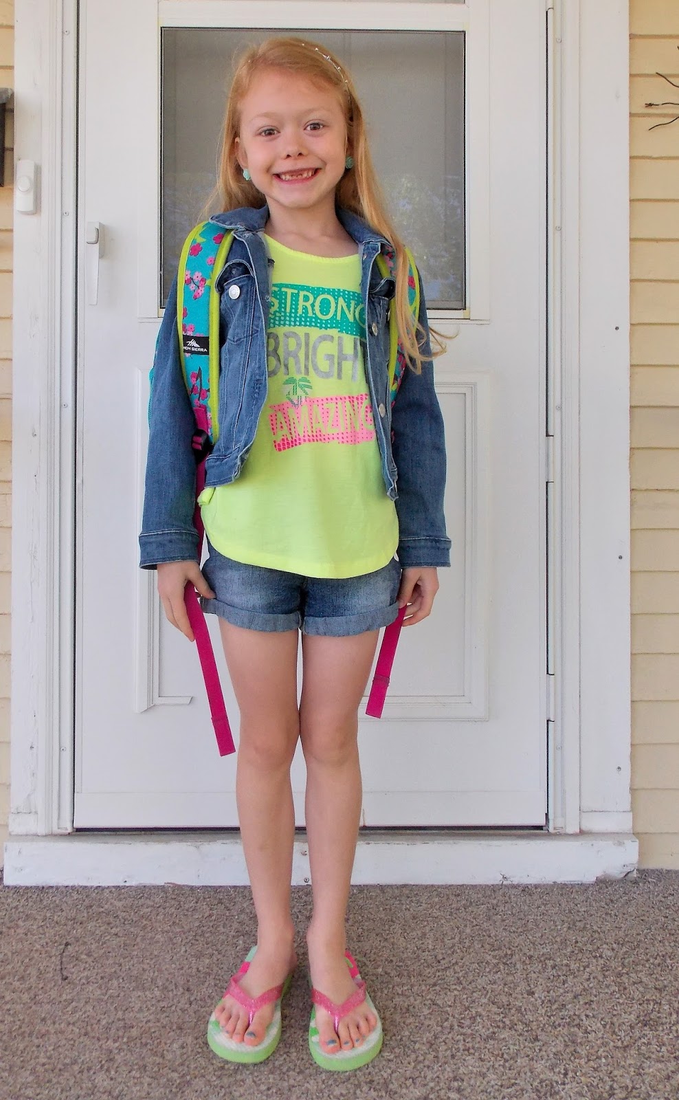 The Four-State Family: Last day of First Grade!!