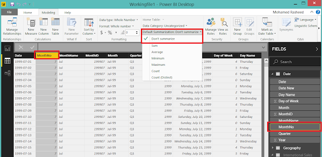 Information Technology Lectures (ITLec) - R&D: How To Remove Default Summarization (Aggregation ...