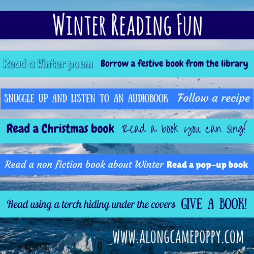 Along Came Poppy: Festive Delights: Winter Reading Fun!