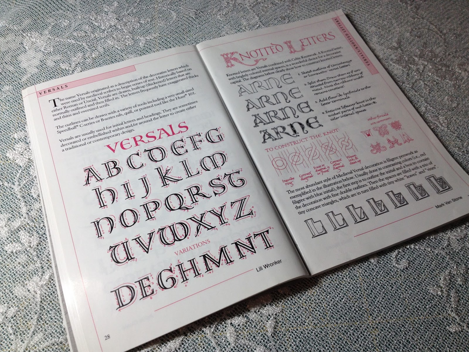 Typographie Médiévale Alphabet Calligraphie | TatouagesGif