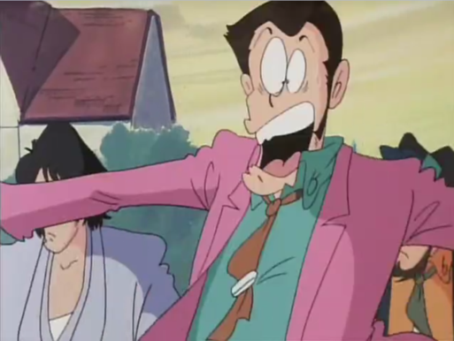 Aaron Long Cartoons - Blog: Pink Jacket Lupin 7
