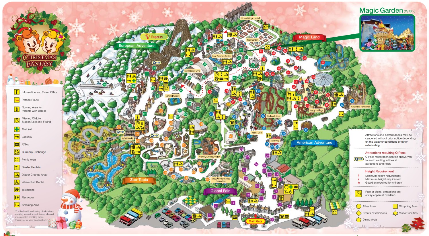 On foot Korea: Culture of Korea(1) - Amusement Park Korea(Everland)