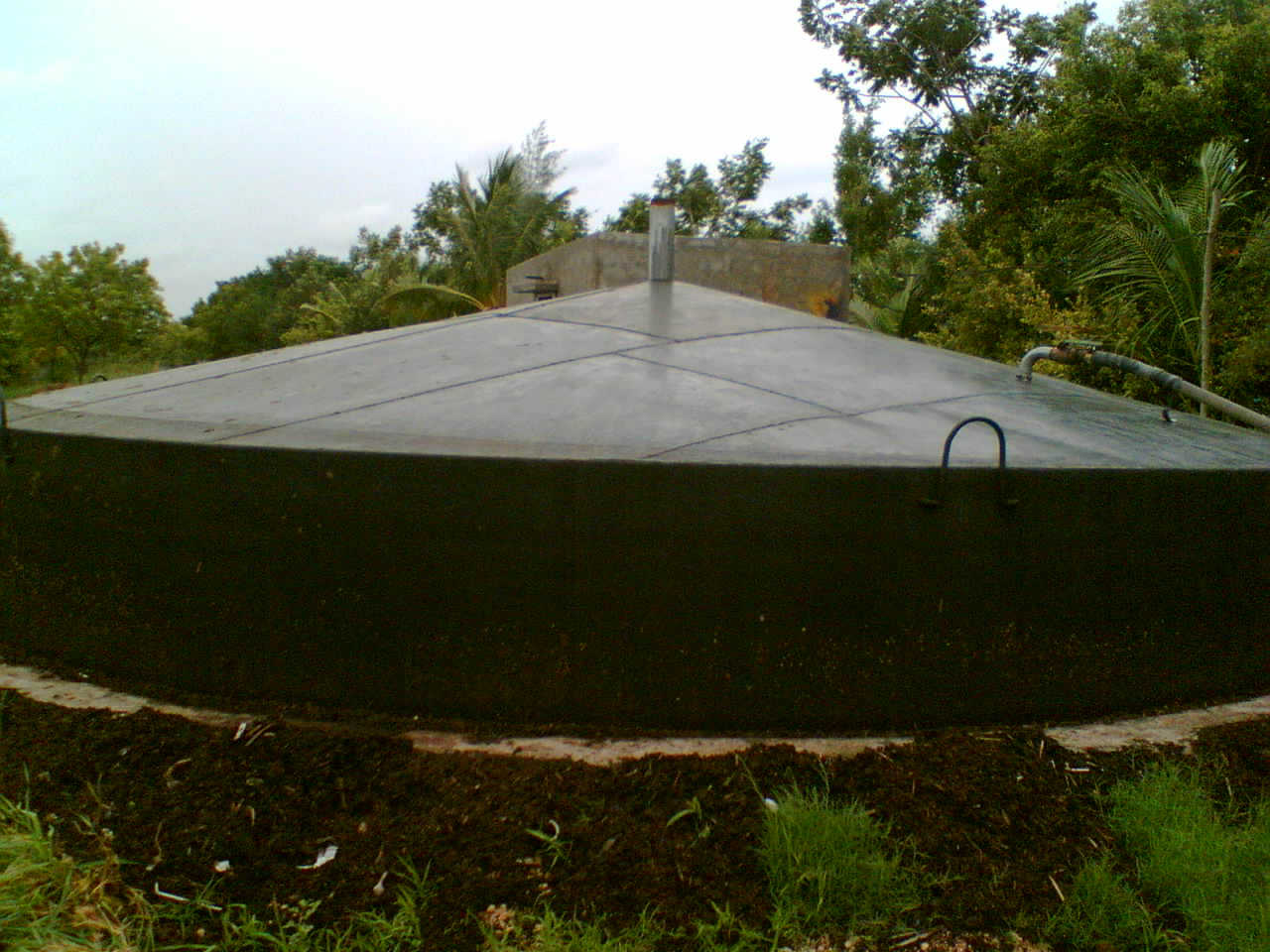 Biogas Plant Photo from India ~ Biogas Plant (Anaerobic Digester) Blog