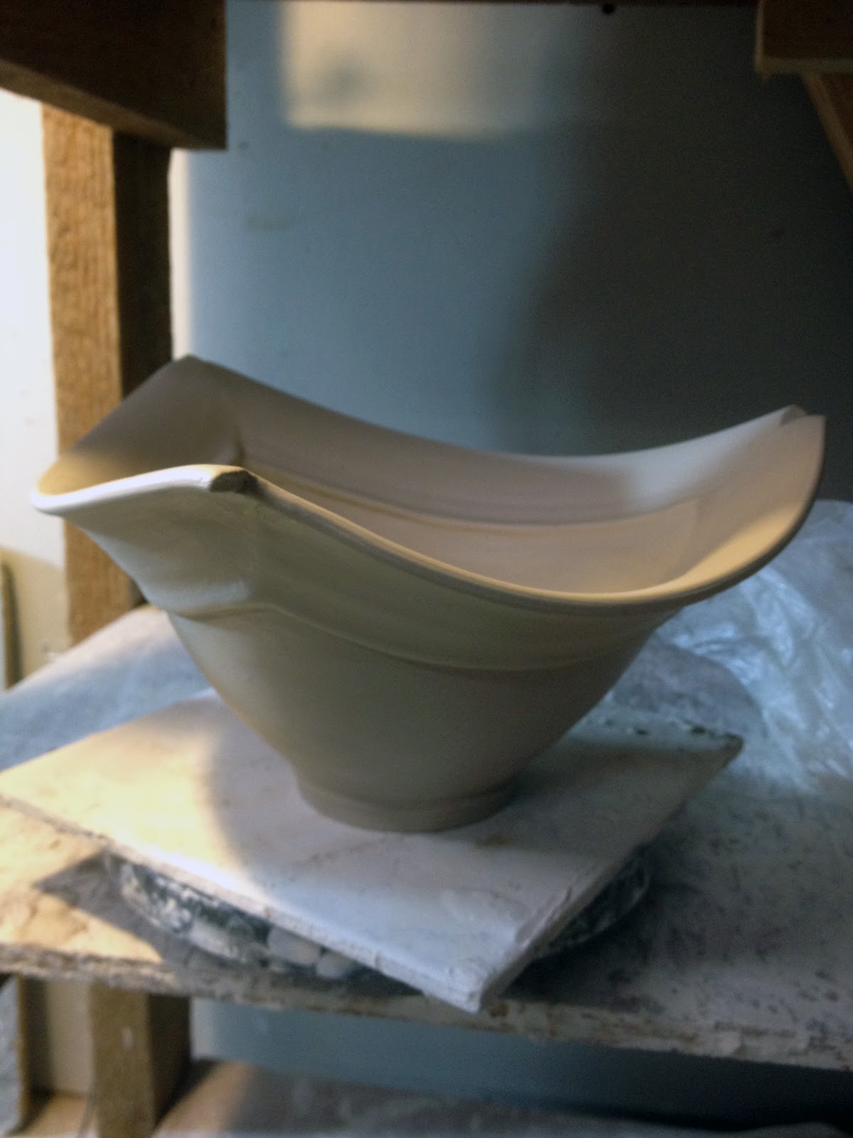 ClayOhCo: Triangle bowl Assemblage