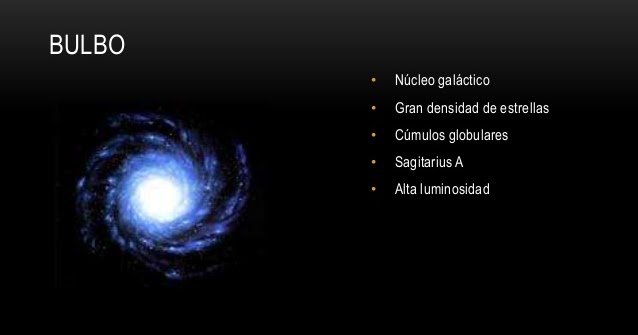 vía láctea: Bulbo