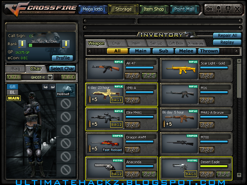 UltimateHackz007: CrossFire Guns Generator 2013
