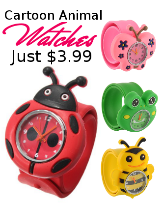 Janie Girl: Amazon: Animal Watches Only $3.99!