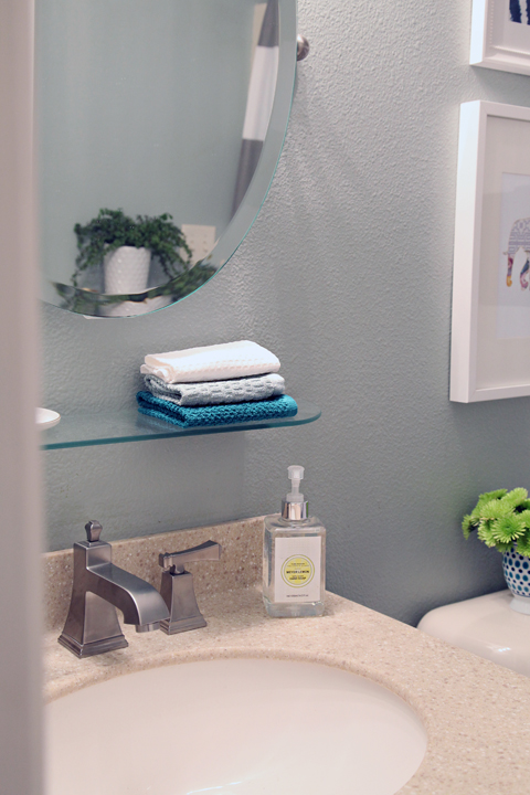 IHeart Organizing: A Little Bathroom Refresh